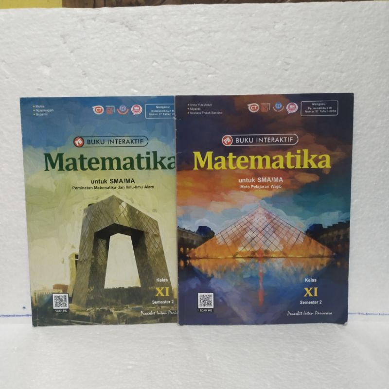 Jual PR BUKU INTERAKTIF MATEMATIKA UNTUK SMA/MA KELAS XI Mata pelajaran Wajib | Shopee Indonesia