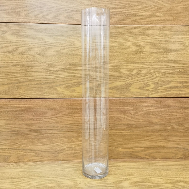 Jual Vas Bunga Hias Artificial Tinggi Kaca Bening Glass Flower Vase ...