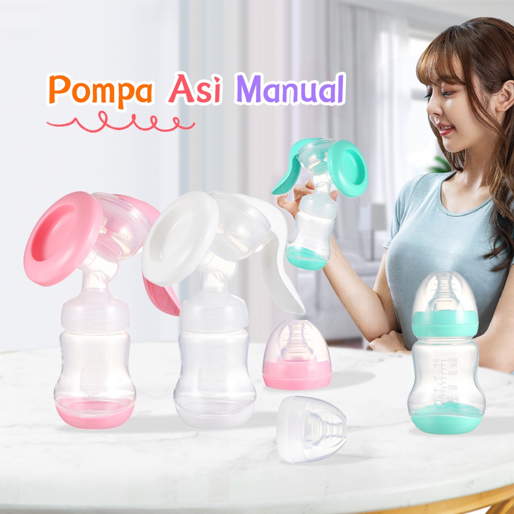 Jual AIKOKY Pompa asi manual BPA Free/breast pump kapasitas tinggi 180ml | Shopee Indonesia