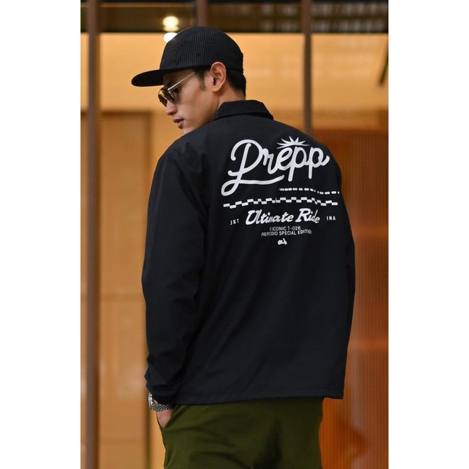 Jual Jaket Prepp Studio Coach Jacket Ultimate Ride Black Limited ...