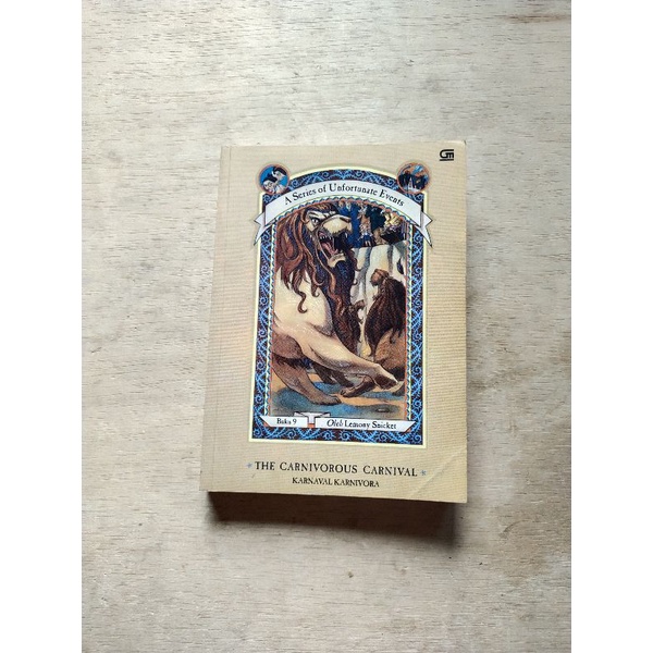 Jual Original bekas Buku Novel, THE CARNIVOROUS CARNIVAL Karnaval ...