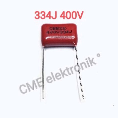 Jual KAPASITOR 334J 400V / 330n 400v / 330nf 400v CAPASITOR KUALITAS ...