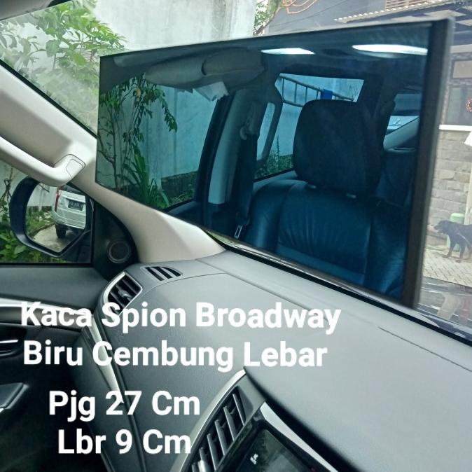 Jual Spion Dalam Mobil Broadway 270mm Cembung dan Lebar 9cm ( Kaca Biru ...
