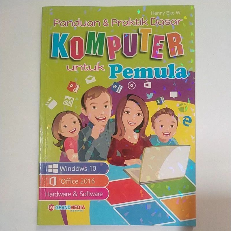 Jual Buku panduan dan praktek dasar komputer untuk pemula | Shopee ...