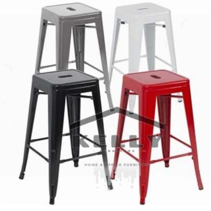 Jual Bar Stool/Kursi Besi Tinggi/Kursi Cafe Tinggi/Kursi Imoprt ...