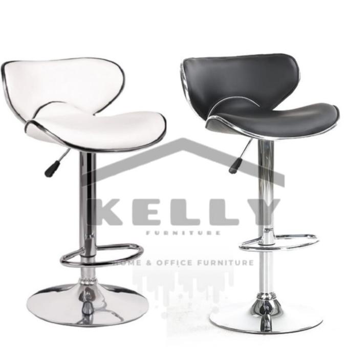 Jual Bangku Cafe/Kursi Bar Sandaran/Mini Bar Chair/Kursi Minimalis ...