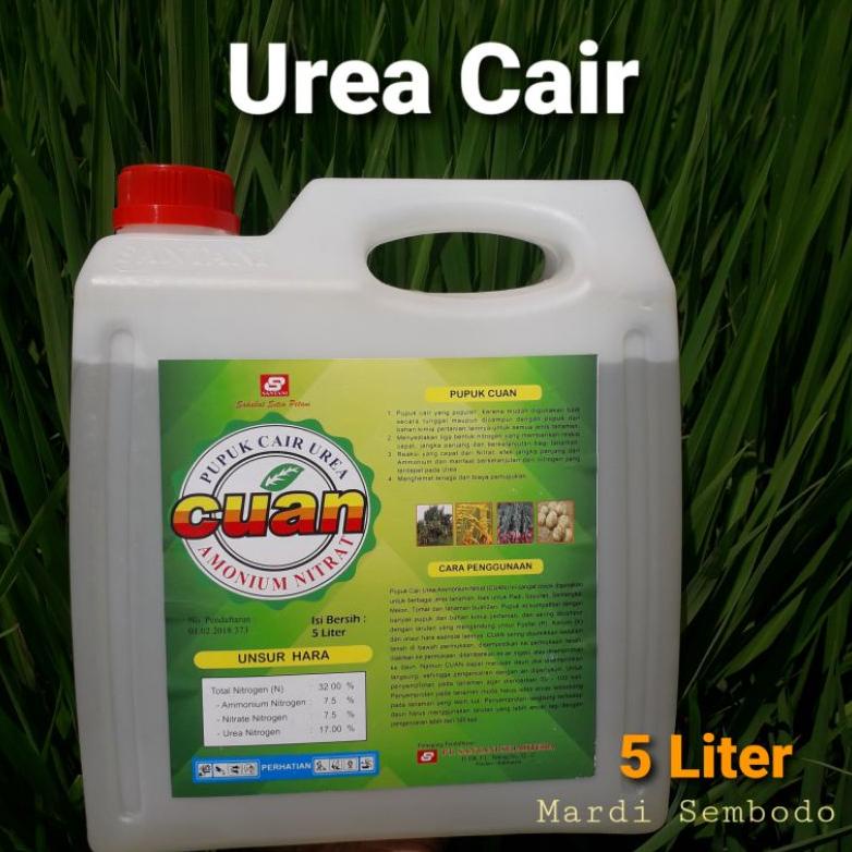 Jual Belanja Urea Cair Cuan 5 Liter Ammonium Nitrat Nyp | Shopee Indonesia