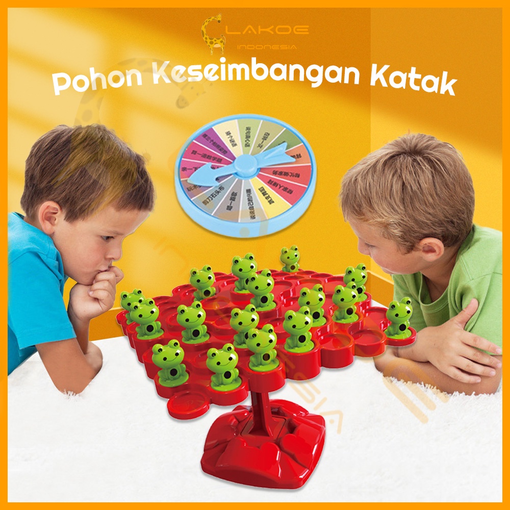 Jual LAKOE Mainan edukasi anak board game Mainan Pohon Keseimbangan ...