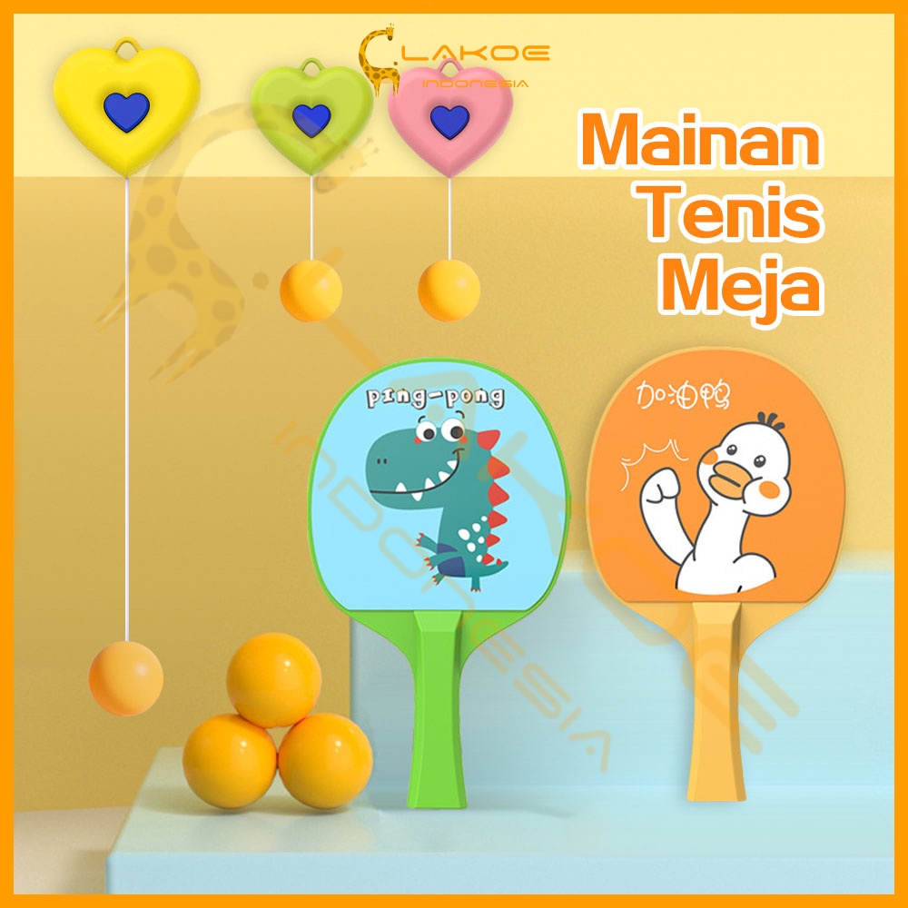 Jual Lakoe Mainan Pelatih Tenis Meja Gantung Indoor/Mainan Pingpong ...