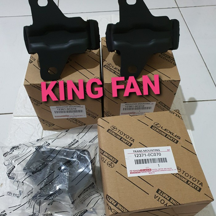Jual ENGINE MOUNTING INNOVA FORTUNER HILUX BENSIN ORIGINAL 3PC | Shopee ...