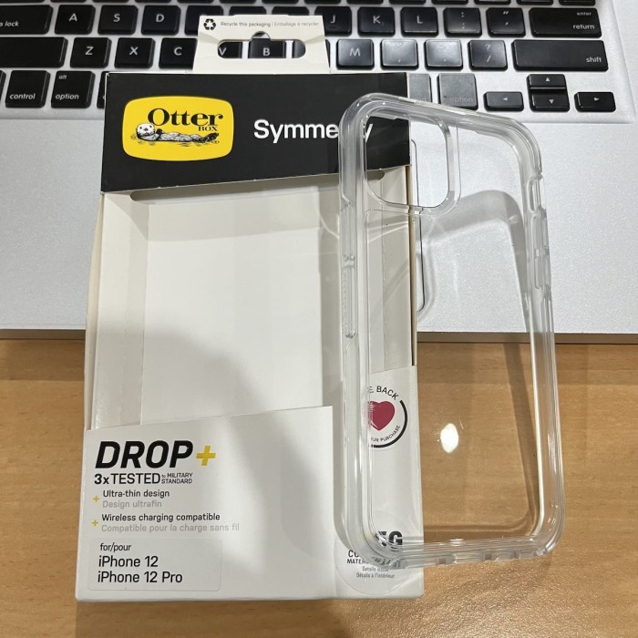 Jual Defect Casing iPhone 12 / 12 Pro OtterBox Symmetry Case - Clear ...