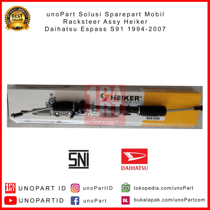 Jual Racksteer Steering Gear Assy Heiker Daihatsu Espass S91 2004-2007 ...