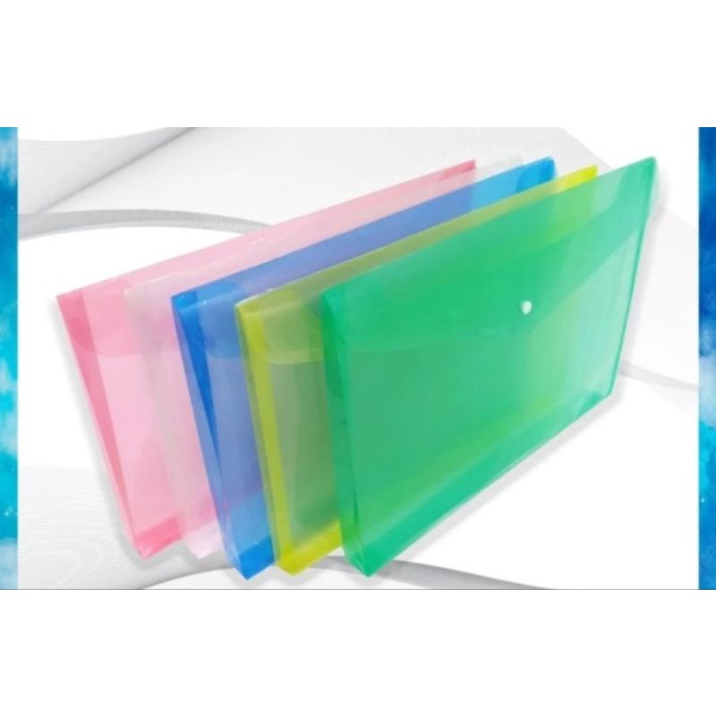 Jual RO Map Plastik Kancing Map Folder F4 Warna | Shopee Indonesia