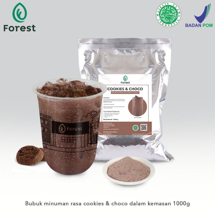 Jual Bubuk Minuman COOKIES AND CHOCO Powder - FOREST Bubble Drink ...