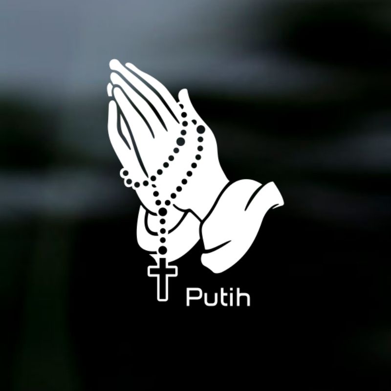 Jual STICKER CUTTING ROHANI KRISTEN KATOLIK STIKER REFLEKTIVE VARIASI ...
