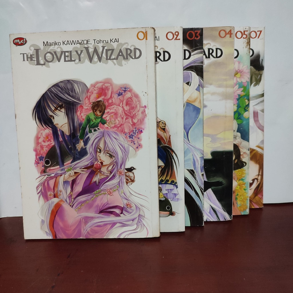 Jual Mariko Kawazoe/Tohru Kai: The Lovely Wizard 1-7T (-no 6) | Shopee ...