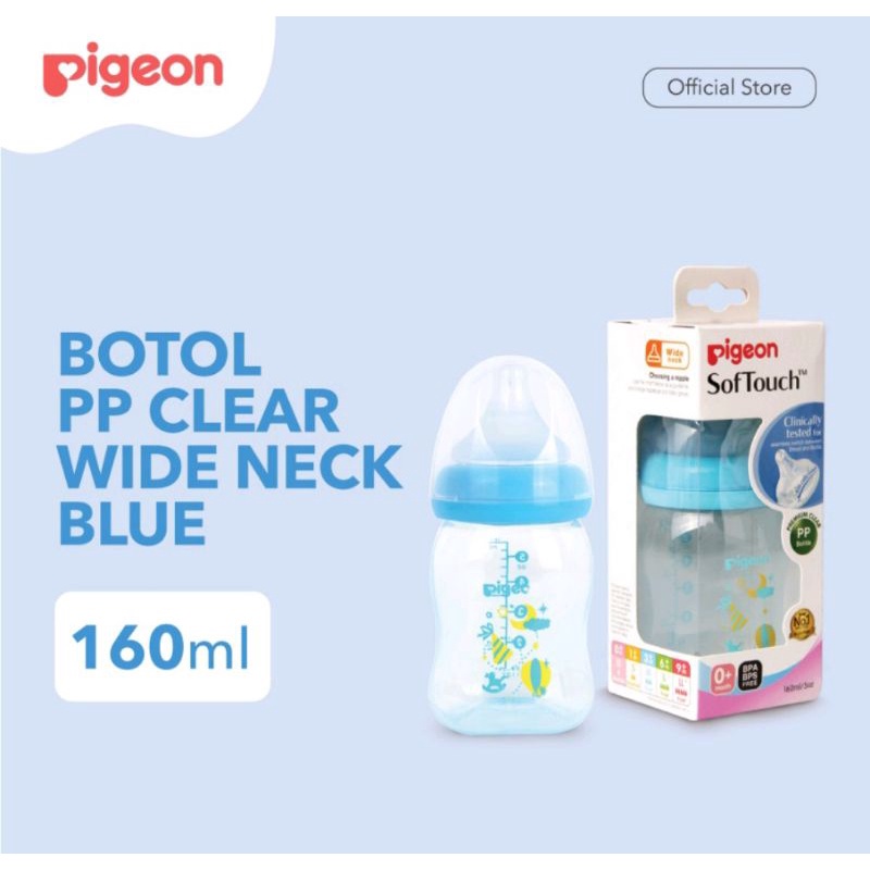 Jual Pigeon Botol SoftTouch Wide Neck 160ml | Shopee Indonesia