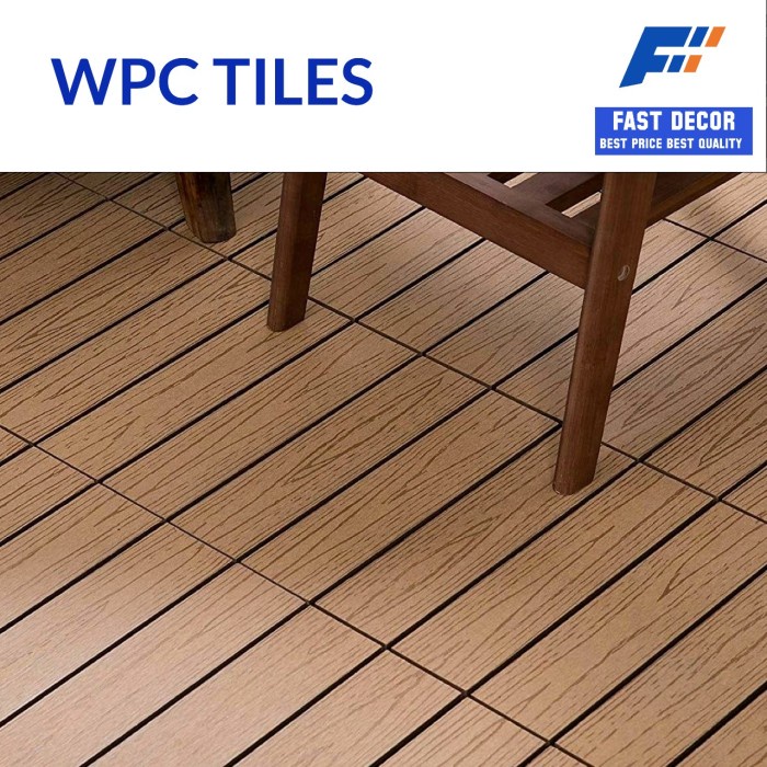 Jual WPC TILE FAST DECOR 30*30cm | Shopee Indonesia