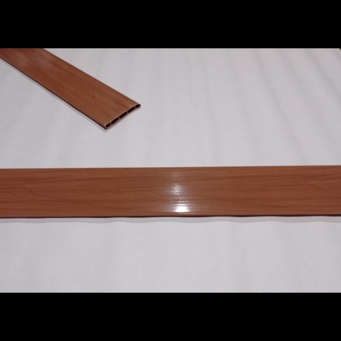 Jual LIST PVC/PLINT LIST PLANK/SKIRTING LIST LANTAI KAYU LANTAI VINYL 2.4M- | Shopee Indonesia