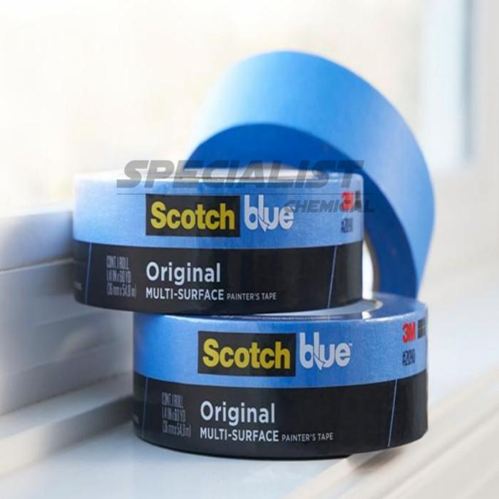 Jual Masking Tape 3M 2090 Biru - Scotch Blue Painter Tape 48Mm X 50M ...