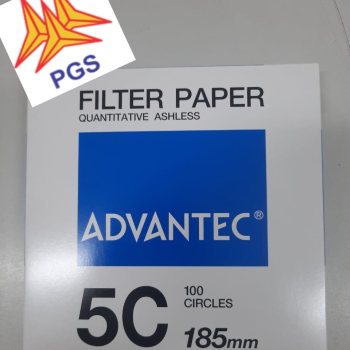 Jual Advantec Filter Paper Quantitative No 5C diameter 185 mm | Shopee ...