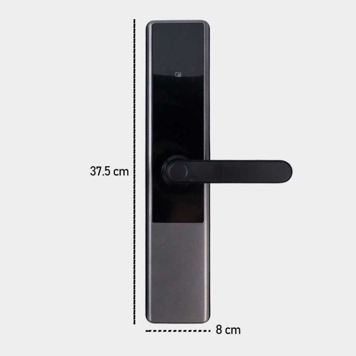 Jual Kunci Pintu Rumah Digital Smart Lock Bluetooth Home Door Lock Tap ...