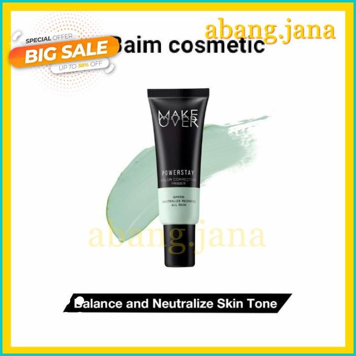 Jual MAKEOVER POWER STAY COLOR CORRECT PRIMER 25ML # GREEN TERBAIK ...