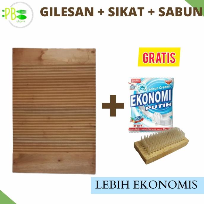 Jual Papan Alas Cuci Baju Gilesan Kayu Penggilesan Alas Cuci Baju Kayu ...