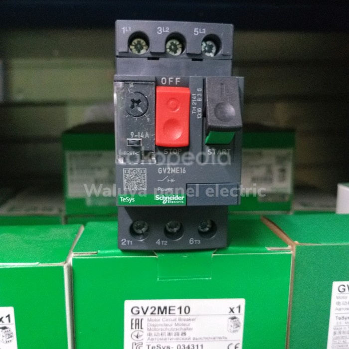 Jual Motor Circuit Breaker / MCB Schneider GV2 ME16 GV2ME16 | Shopee ...