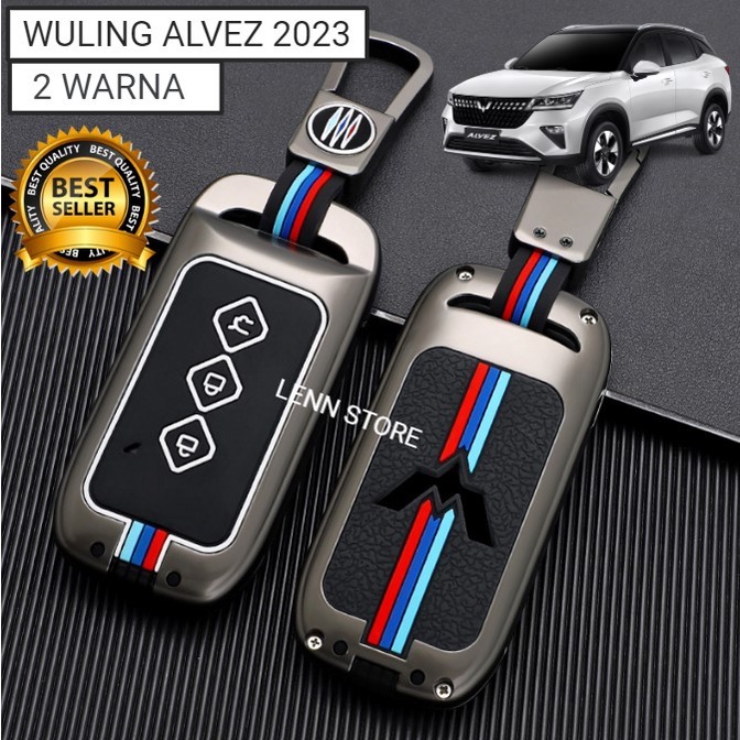 Jual Cover Sarung Kunci Remote Logam Wuling Alvez 2023 Keyless TERBARU ...