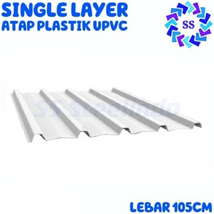 Jual ATAP SPANDEK UPVC EVERTOP (BUKAN ALDERON RS) SINGLE LAYER - TRIM ...