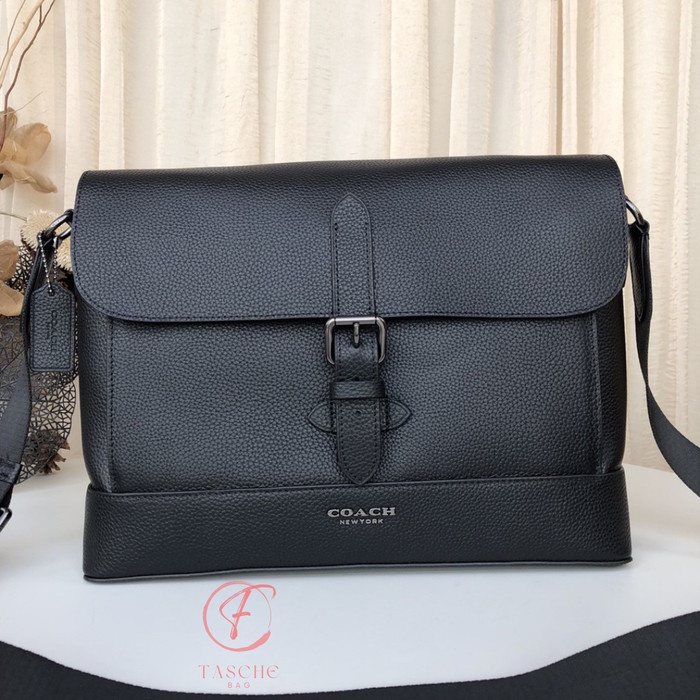 Jual Tas Coach Men'S Briefcase New Hudson Messenger Bag Flap Postman ...