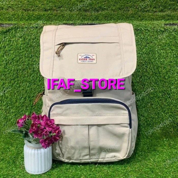 Jual Eiger X-Caravel Canvas 20L Woman Laptop Backpack | Shopee Indonesia