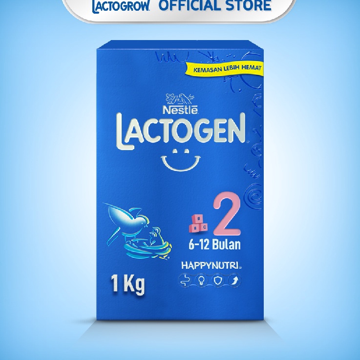 Jual Model Baru Nestle Lactogen 2 Susu Formula 6-12 Bulan Box 1 kg ...