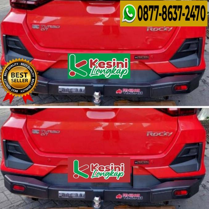 Jual Towing Bar Mobil Rocky-Raize Bumper Guard Rhino - Tanduk Belakang ...