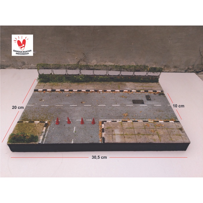 Jual PROMO!!! MINIATUR / DIORAMA / MAKET / REPLIKA JALAN RAYA SKALA 1: ...