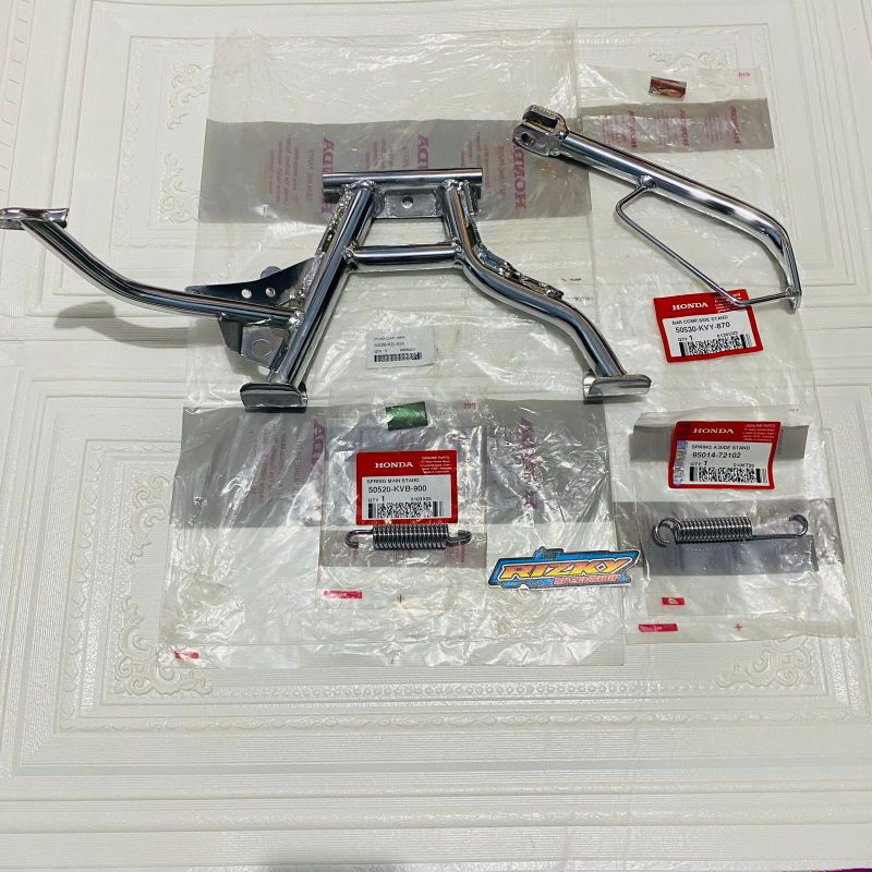 Jual Standar 1 beat karbu crome & standar 2 beat fi crome | Shopee ...