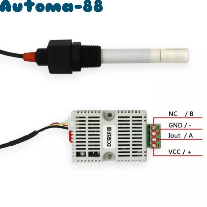 Jual Conductivity Transmitter EC Output 4-20mA 24Vdc 0-2200 uS/cm ...