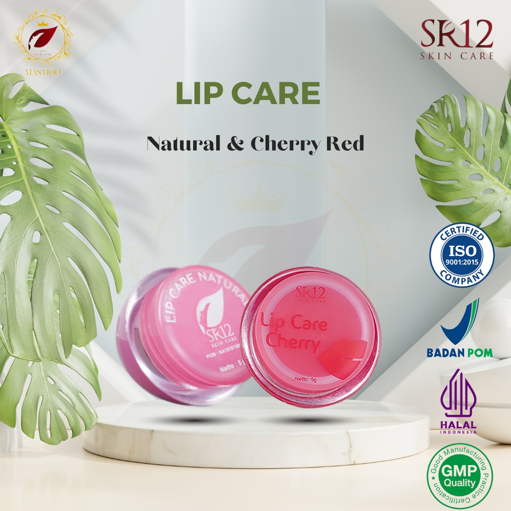 Jual Lip Care SR12 - Lipcare SR12 Natural - Pelembab Bibir - Menyembuhkan Bibir Pecah Pecah ...