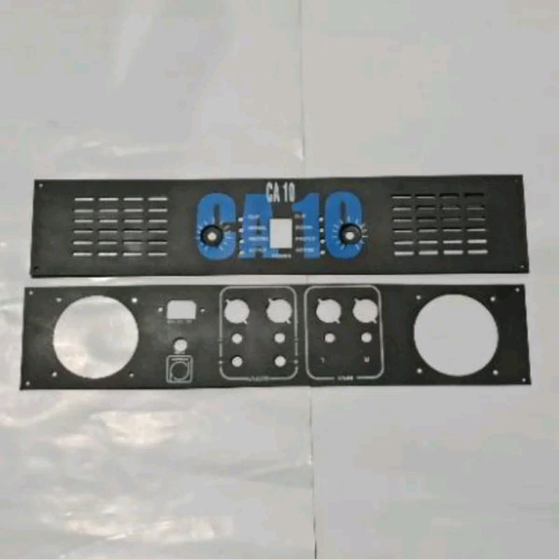 Jual Plat Panel Depan Belakang CA10 Power Amplifier Stereo | Shopee ...