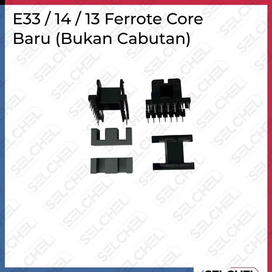 Jual PBRM7781 ORIGINAL% trafo ferit ee33 / 14 / 13 transformer ferrite non - gap e33 | Shopee ...