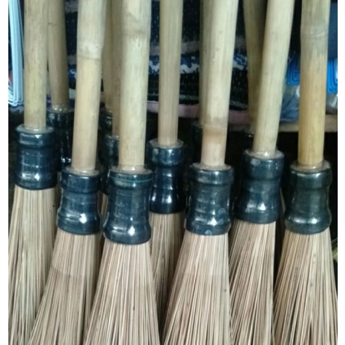 Jual CodeLl2L6 Sapu lidi taman gagang panjang dan jumbo/gagang bambu ...