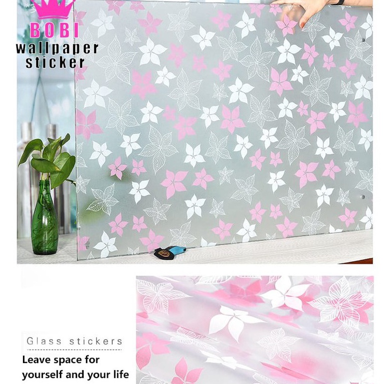 Jual Bestseller Wallpaper Sticker Kaca / Wall Sticker Kaca Berbagai ...