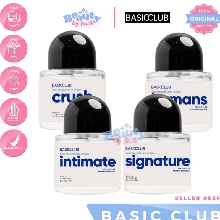 Jual Stok Banyak [READY] BASICCLUB BLUE SERIES PARFUME BY BASIC CLUB ...
