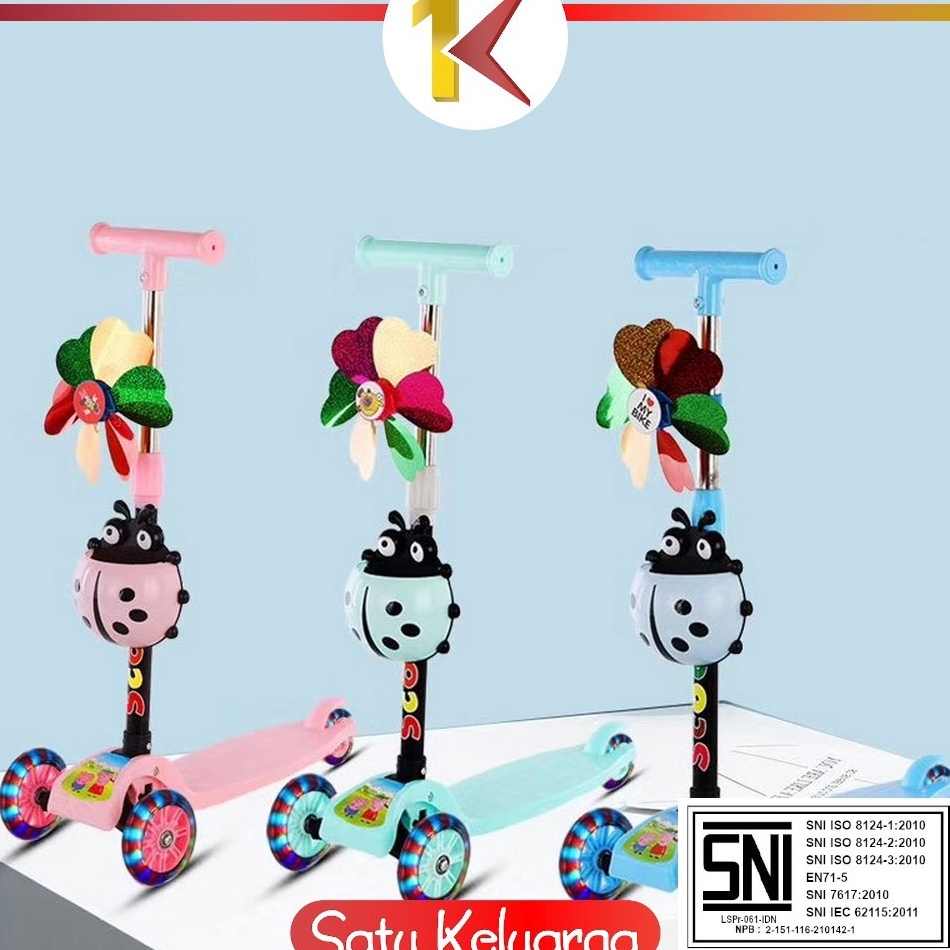 Jual TREN TERBARU SK-M95 Mainan Otopet Scooter Anak Otoped Kumbang ...