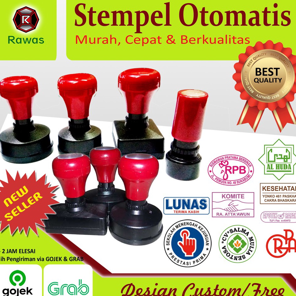 Jual JHZQ2979 (COD )NEW_PRODUCT Stempel, Stempel Logo, Stempel lunas ...
