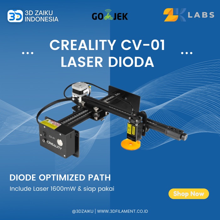 Jual mesin laser engraving creality cv-01 laser dioda diode optimized ...
