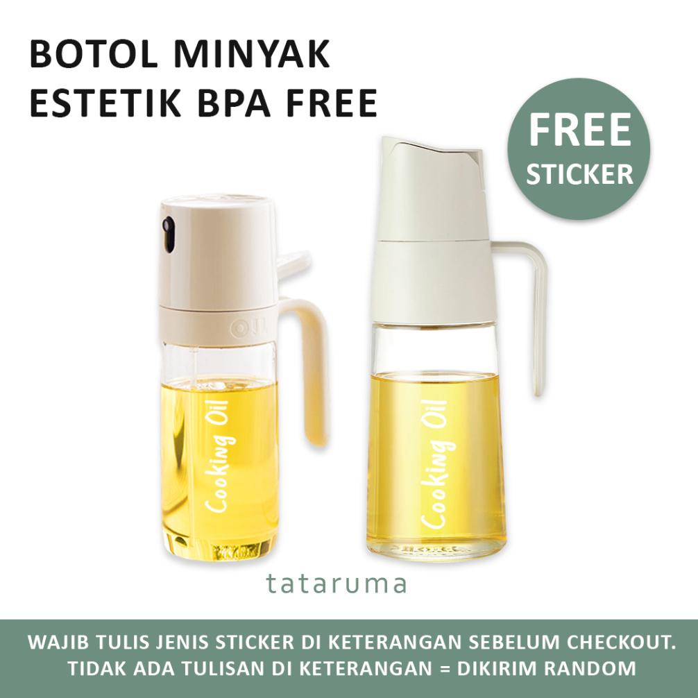 Jual TERBARU TATARUMA BOTORU - BOTOL MINYAK KECAP CUKA ESTETIK BPA FREE ...