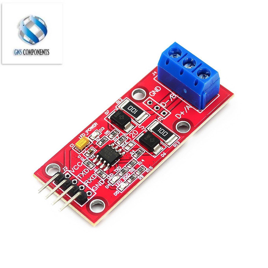 Jual TTL turn RS485 module 485 to serial UART level mutual conversion ...
