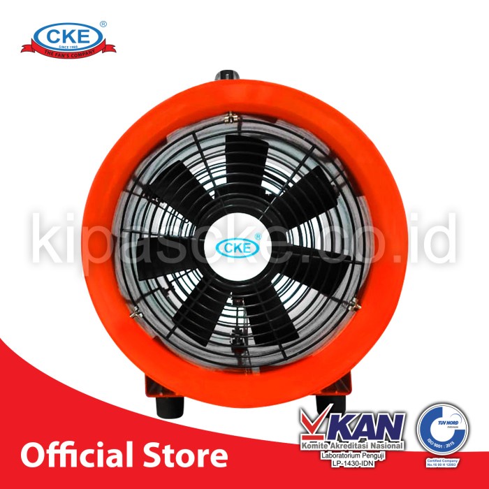Jual Portable Ventilator CKE PV-CTF10/1-XY 10 Inch Blower Eksos Tambang ...